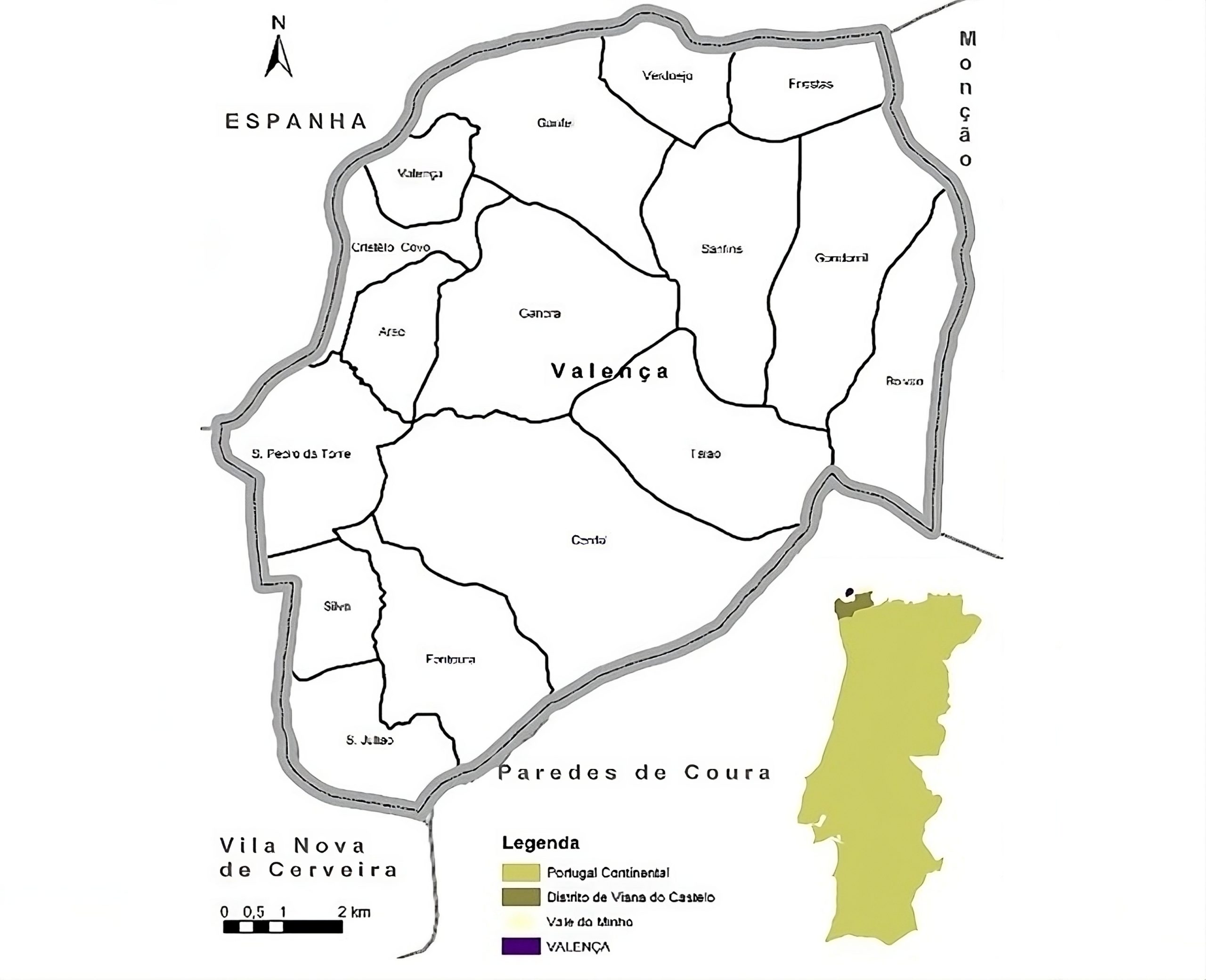 Geografia E Clima – Portal Municipal de Valença